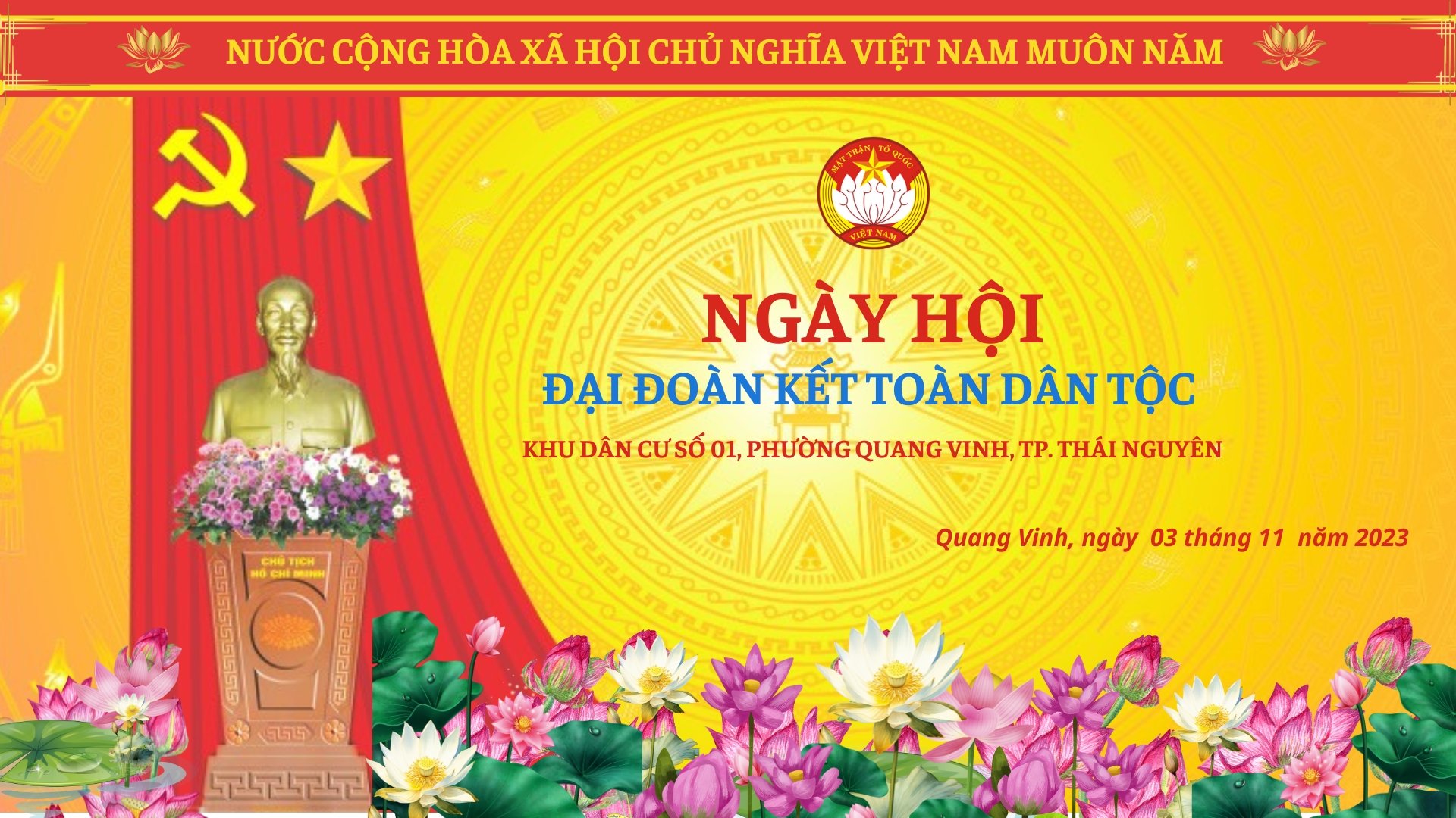 Ngày Hội Đại Đoàn Kết Toàn Dân Tộc Hotline: ☎️ 0902 294 333